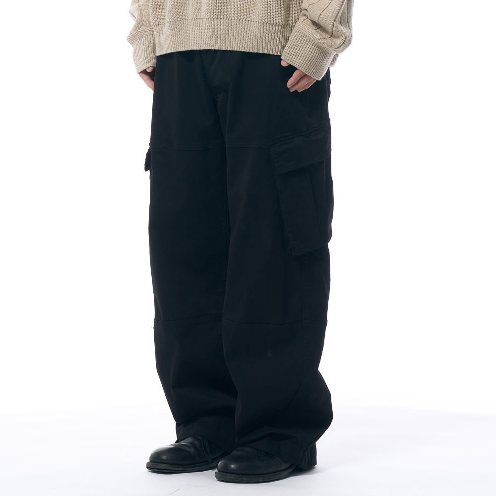 MULTI CARGO PANTS [BLACK] - OCO, 브랜드 편집샵 오씨오