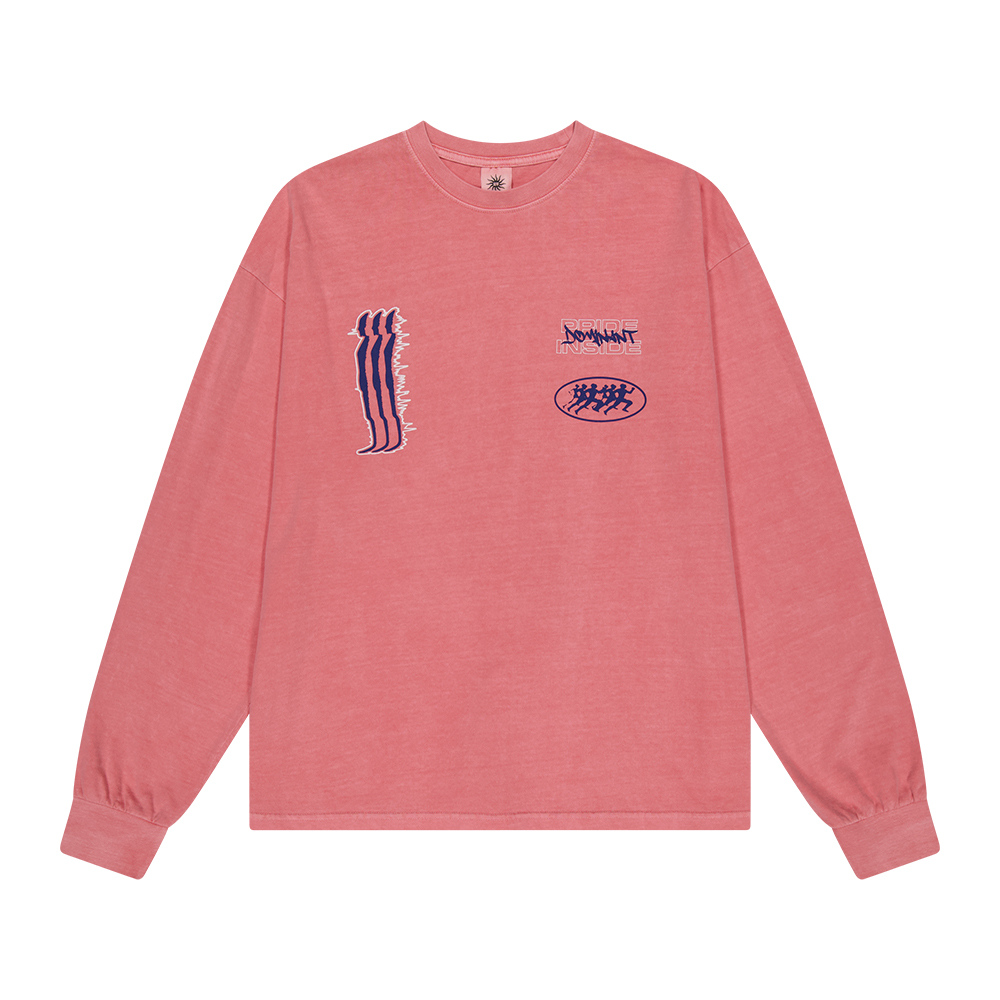 [16s Cotton]RP Pigment Washing Long Sleeve_Blossom Pink - OCO, 브랜드 편집샵 오씨오