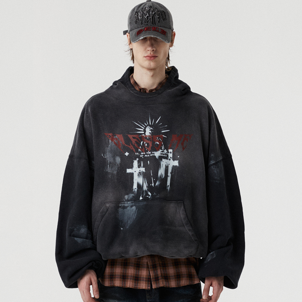 썰파 핸드 다잉 블레스 후디 - OCO, 브랜드 편집샵 오씨오