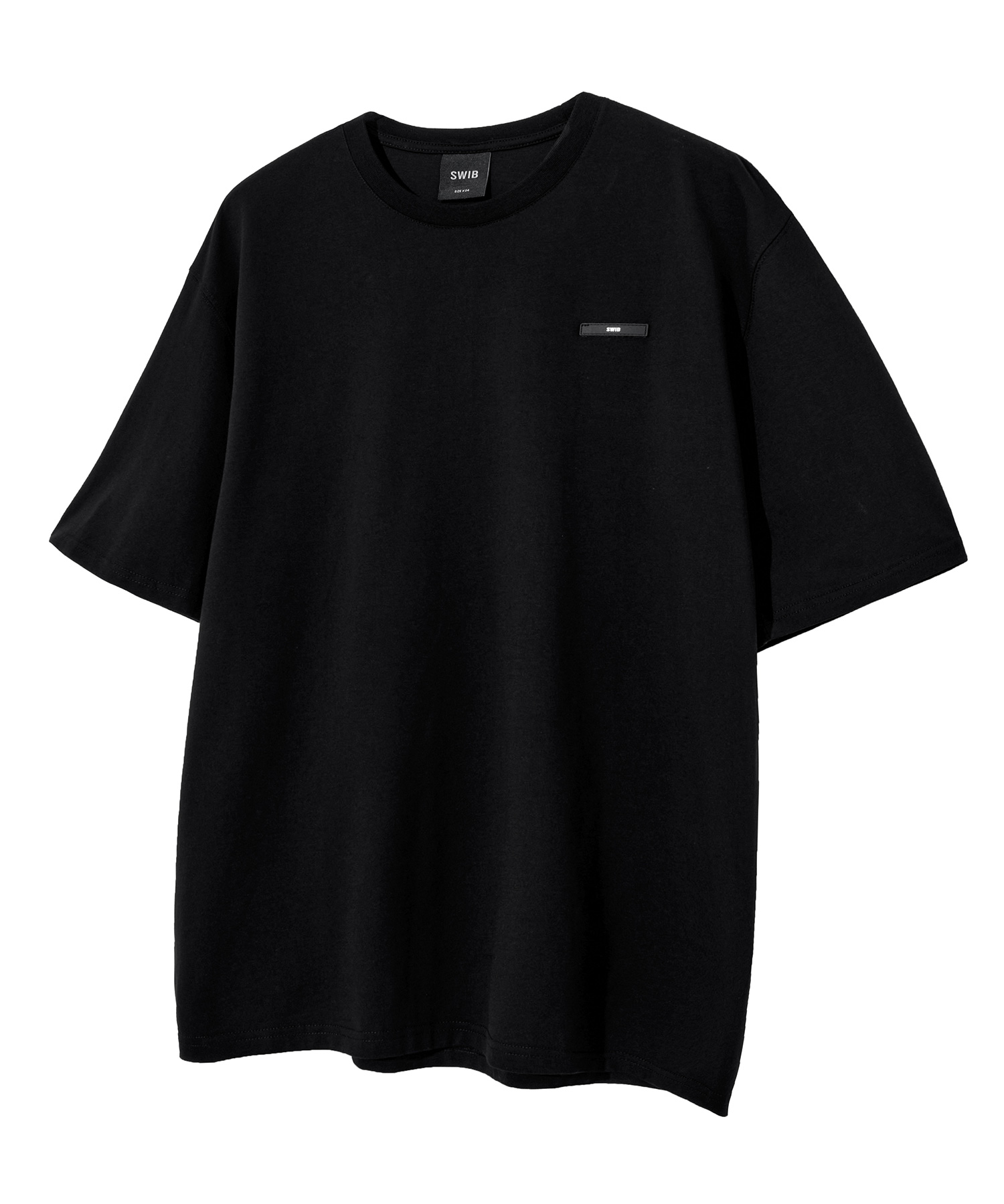 Swib Basic Logo T-shirts (Black) [LSRMCTA315M] - OCO, 브랜드 편집샵 오씨오